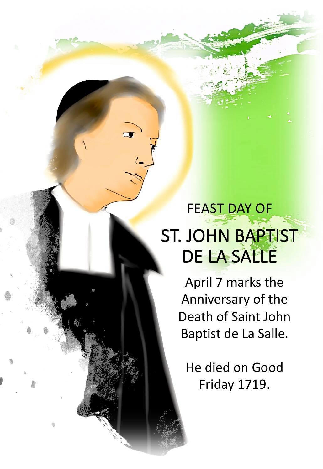 Feast Day of St. John Baptist de La Salle – De La Salle Santiago Zobel