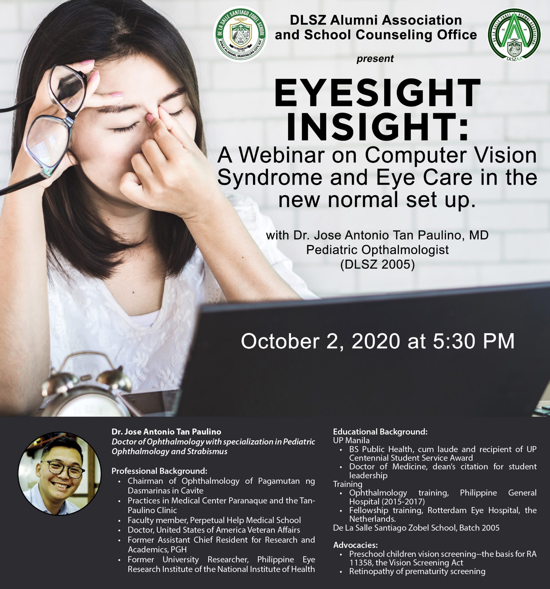 Eyesight Insight: A Webinar on Computer Vision Syndrome and Eye Care in ...