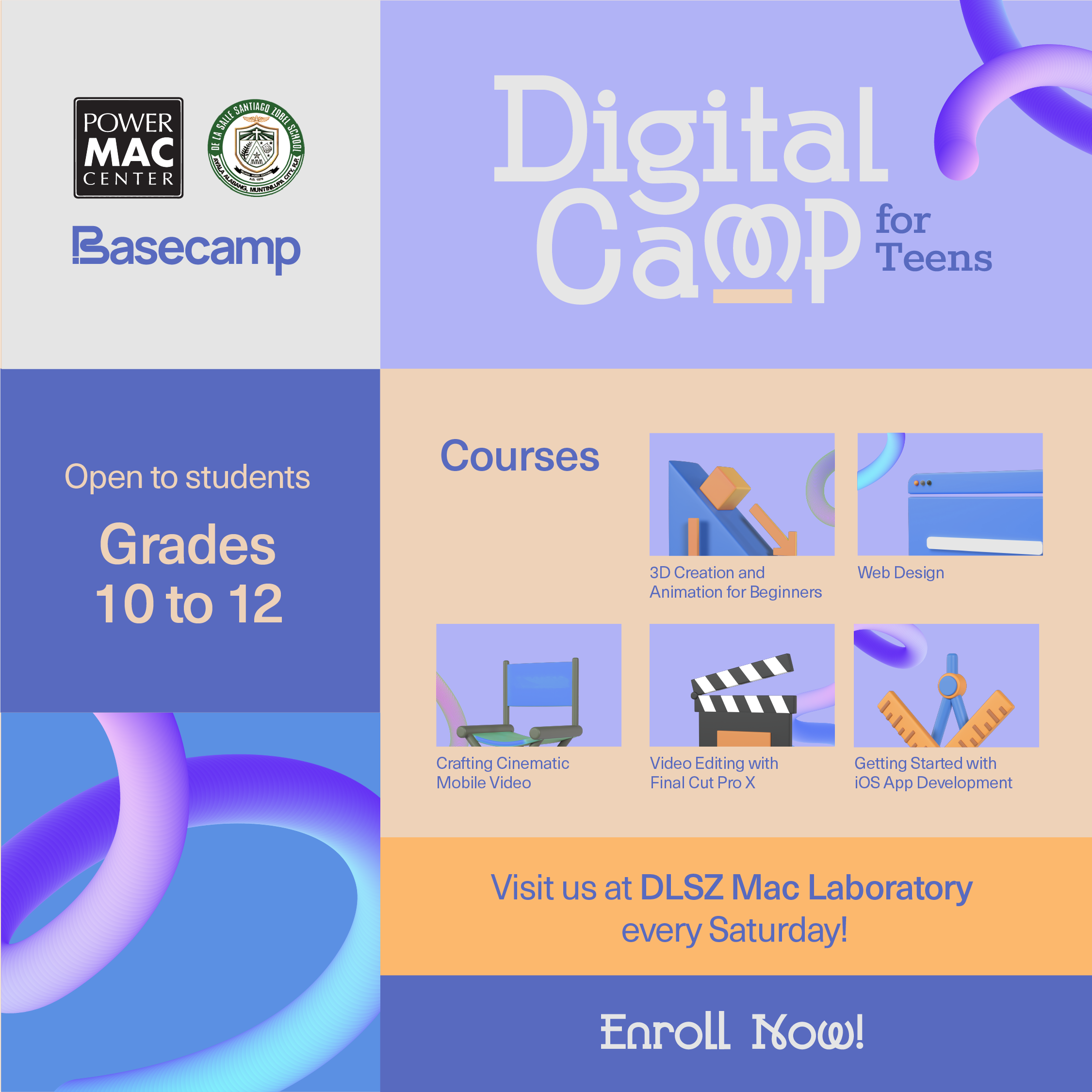 Invitation to DLSZ- Power Mac Center’s Digital Camp 2022-2023 – De La ...