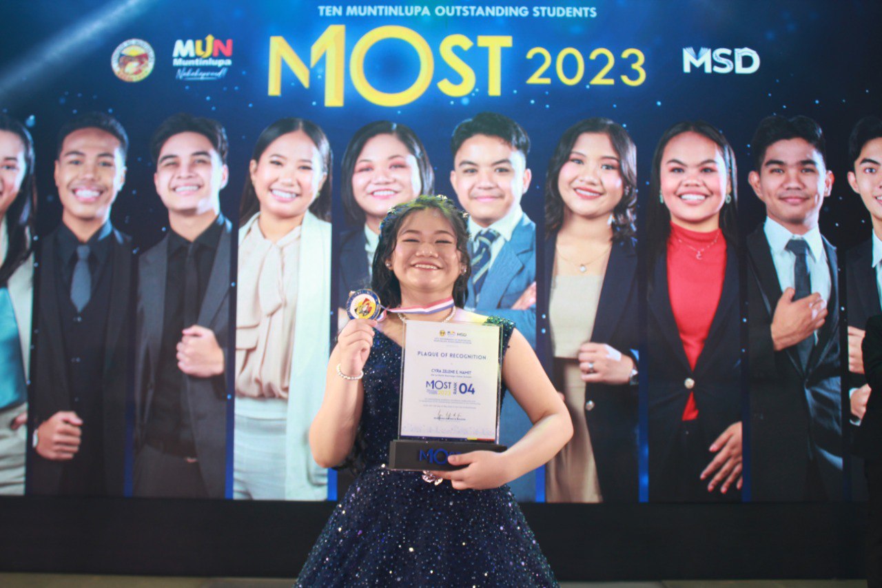 Cyra Zelene Namit (DLSZ 2025) Ranks Fourth in the 2023 Ten Muntinlupa ...