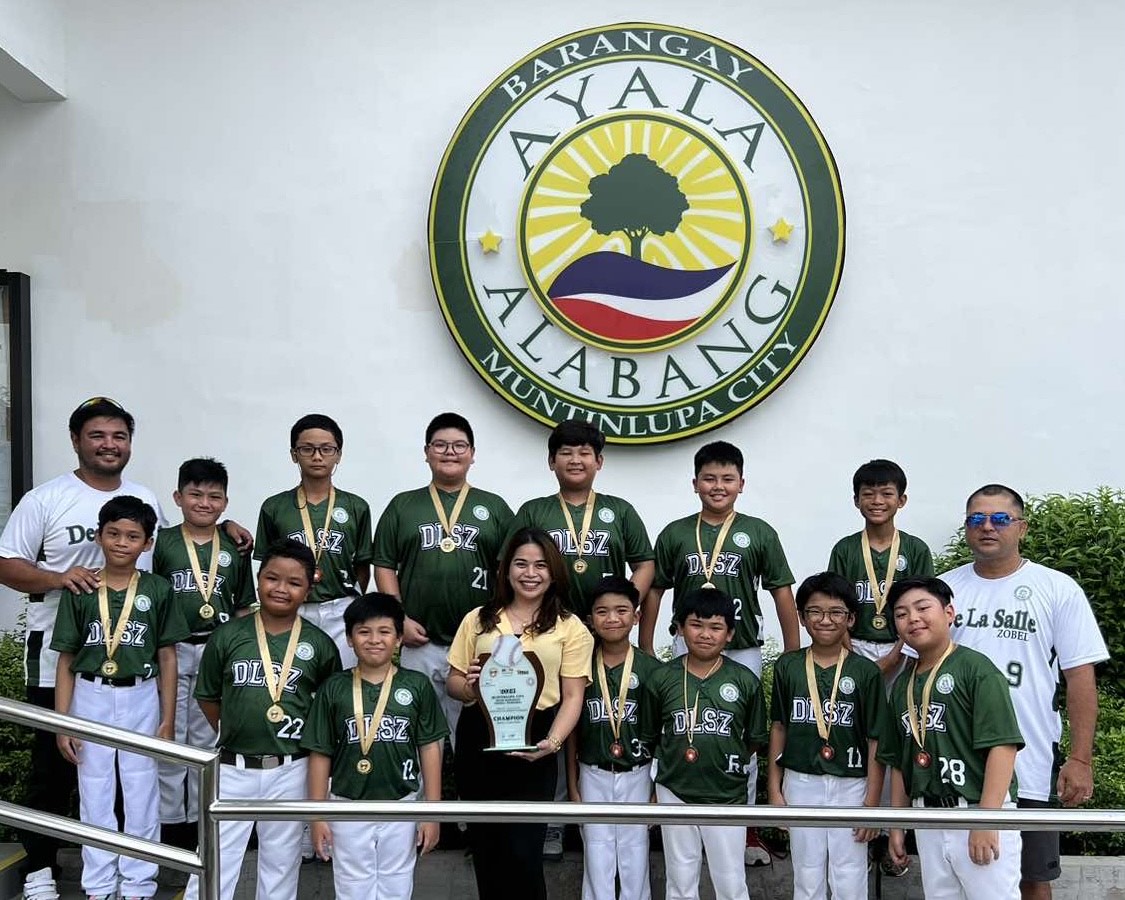DLSZ-BAA Baseball Team MinorsWins Muntinlupa Inter-Barangay ...