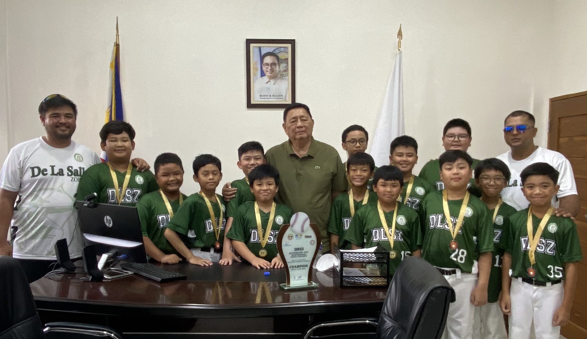 DLSZ-BAA Baseball Team MinorsWins Muntinlupa Inter-Barangay ...
