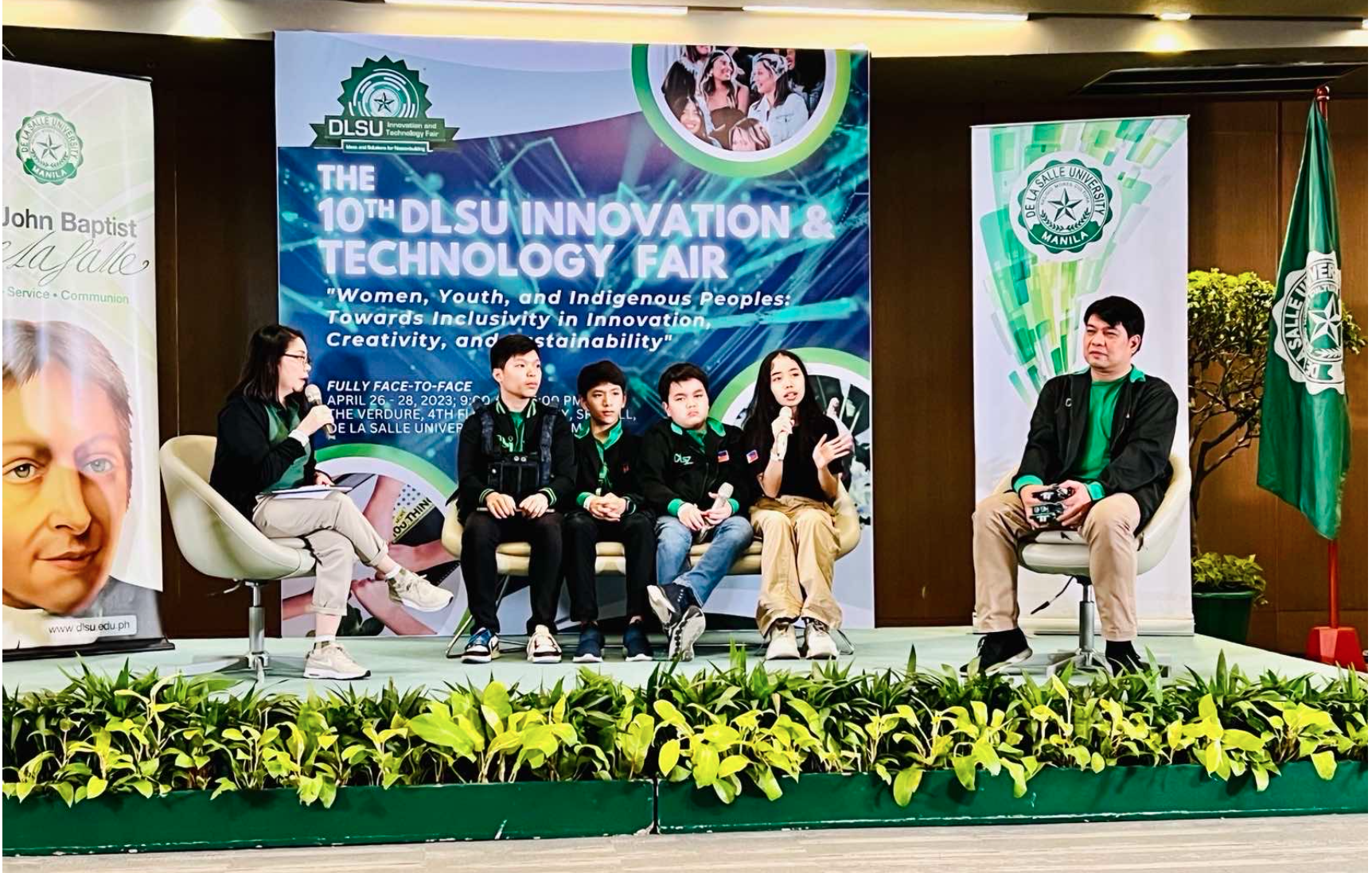 DLSZ Robotics Elite Team presents robots in the 10th De La Salle ...
