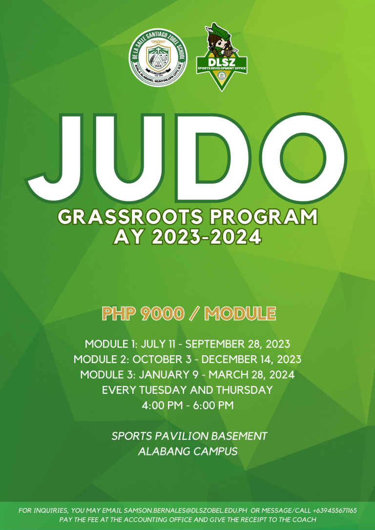 [Updated] Enroll in the DLSZ Sports Program, AY 23-24 - De La Salle ...