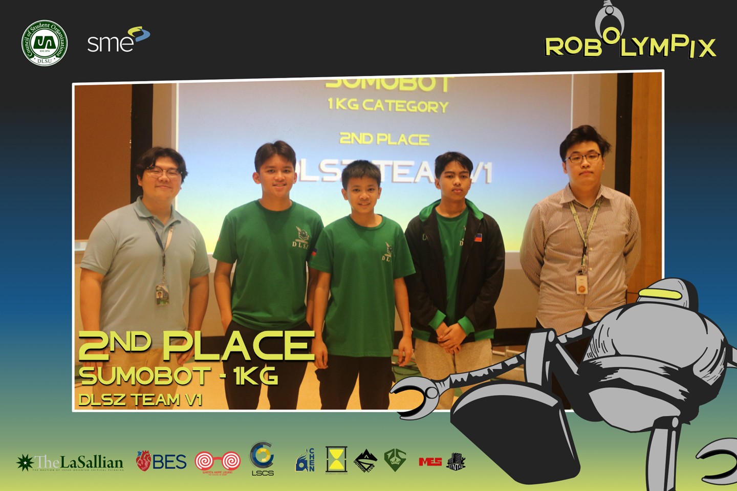 DLSZ Robotics Elite Team bags awards at the Robolympix 2023 competition ...