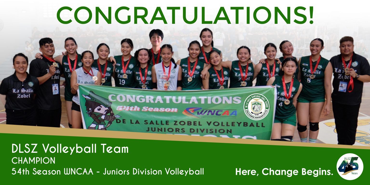 DLSZ VOLLEYBALL GIRLS TEAM WINS BACK-TO -BACK CHAMPIONSHIPS IN THE ...