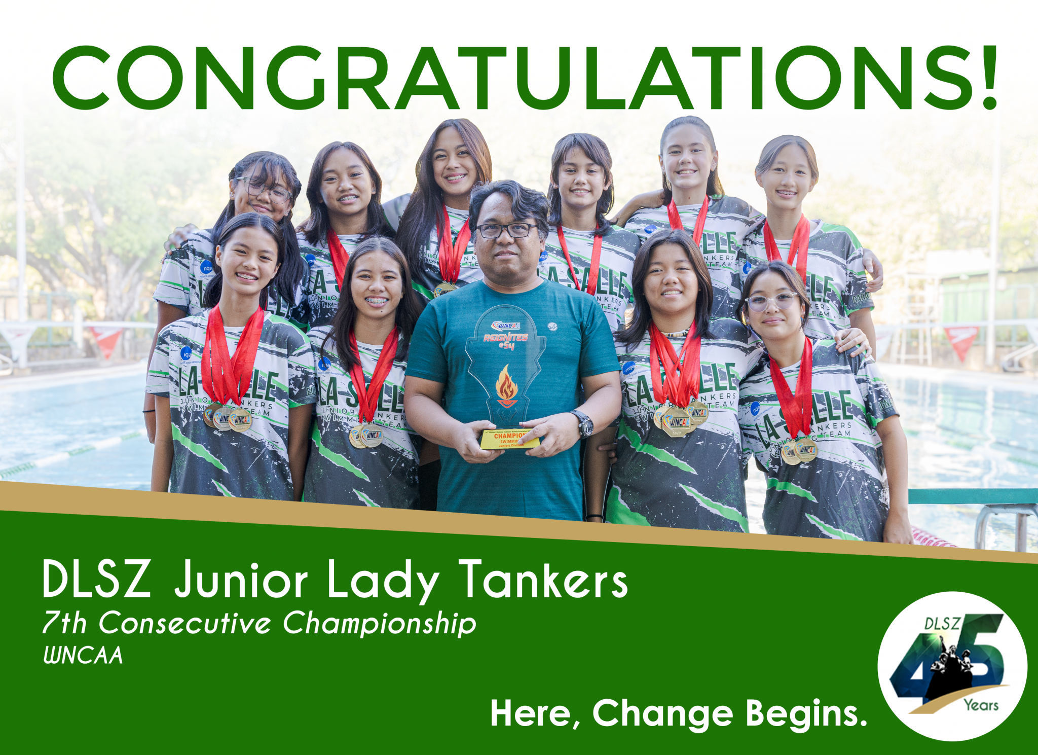 Another WNCAA Championship for the Undefeated DLSZ Junior Lady Tankers ...