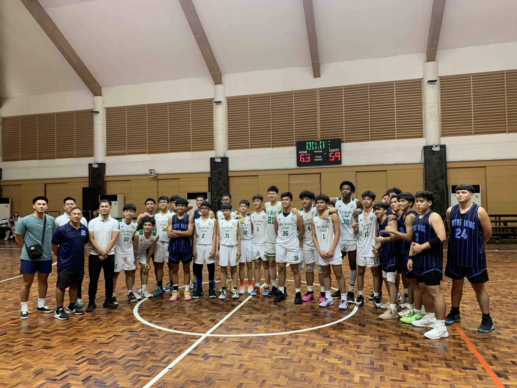 DLSZ 15U Basketball Team competes in the 18U International Tournament ...