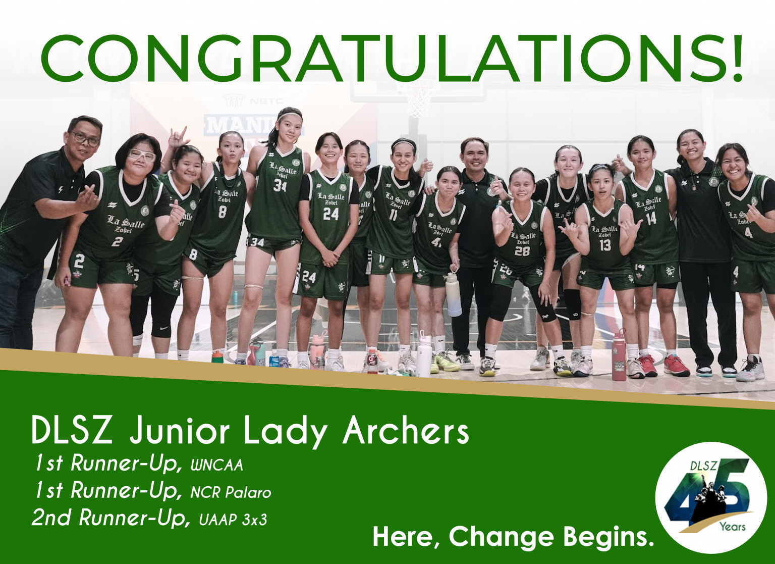 DLSZ Junior Lady Archers Conclude the Academic Year with Victorious ...