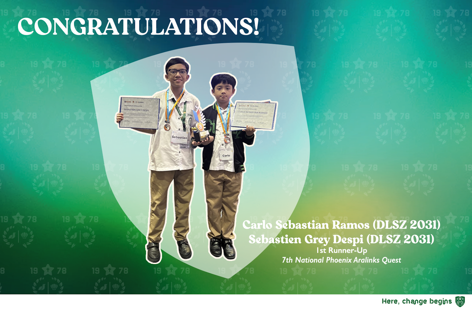 DLSZ Students Win for the First Time at the 7th National Phoenix ...