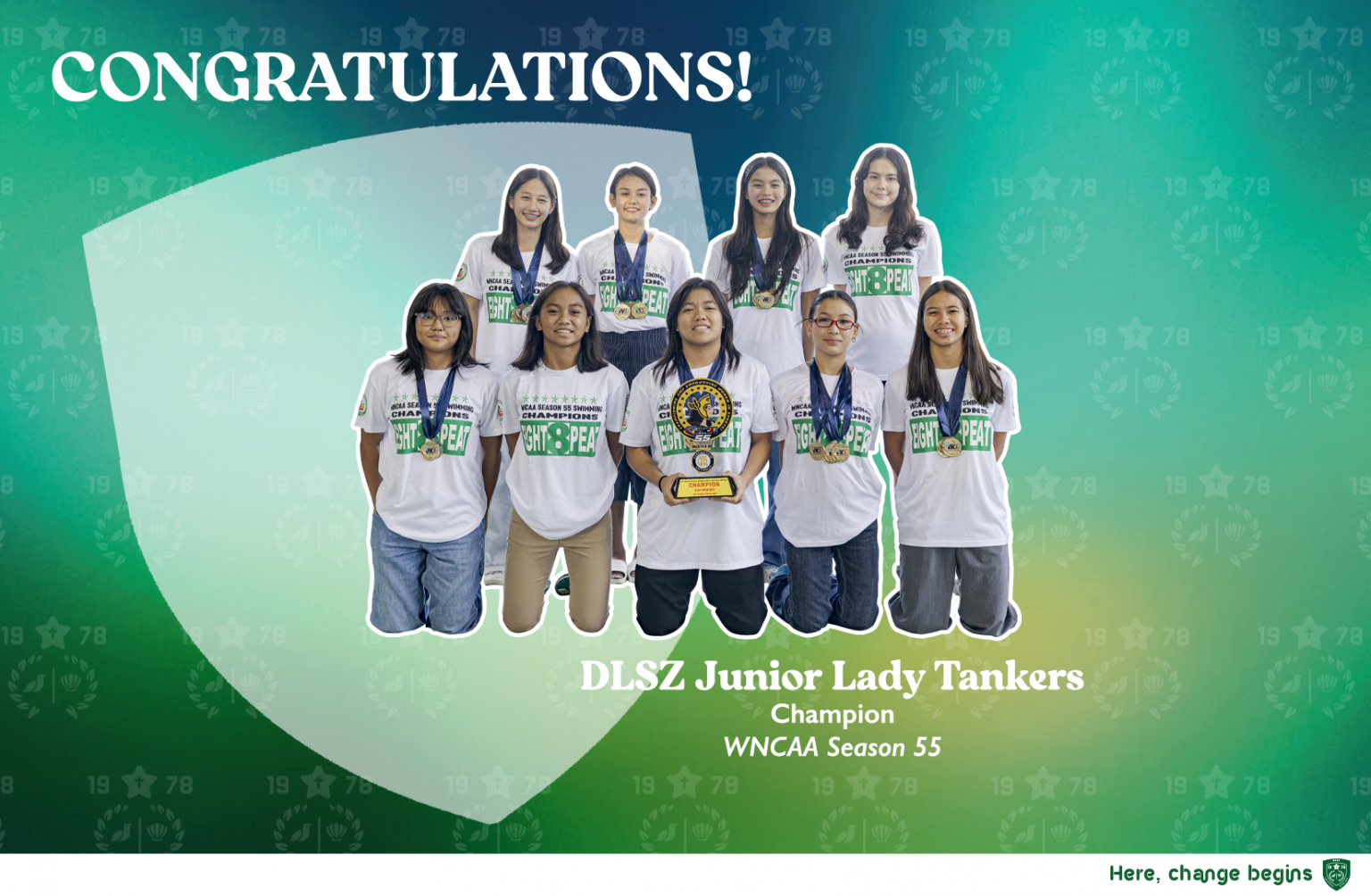 DLSZ Junior Lady Tankers Clinch 8th Consecutive WNCAA Overall Swimming ...