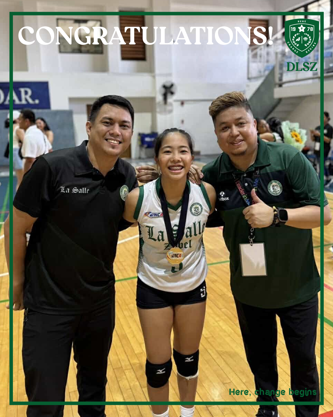 Angel Cenizal (DLSZ 2026) Shines as WNCAA MVP and UAAP Best Libero - De ...