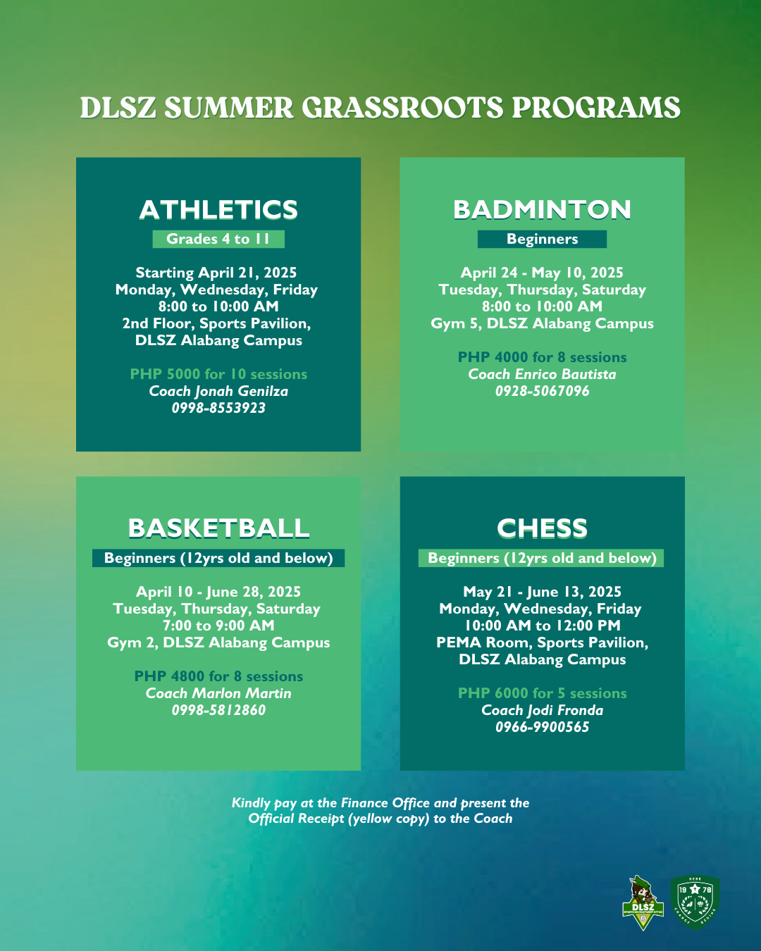 DLSZ Summer Grassroots Program 2025 – De La Salle Santiago Zobel