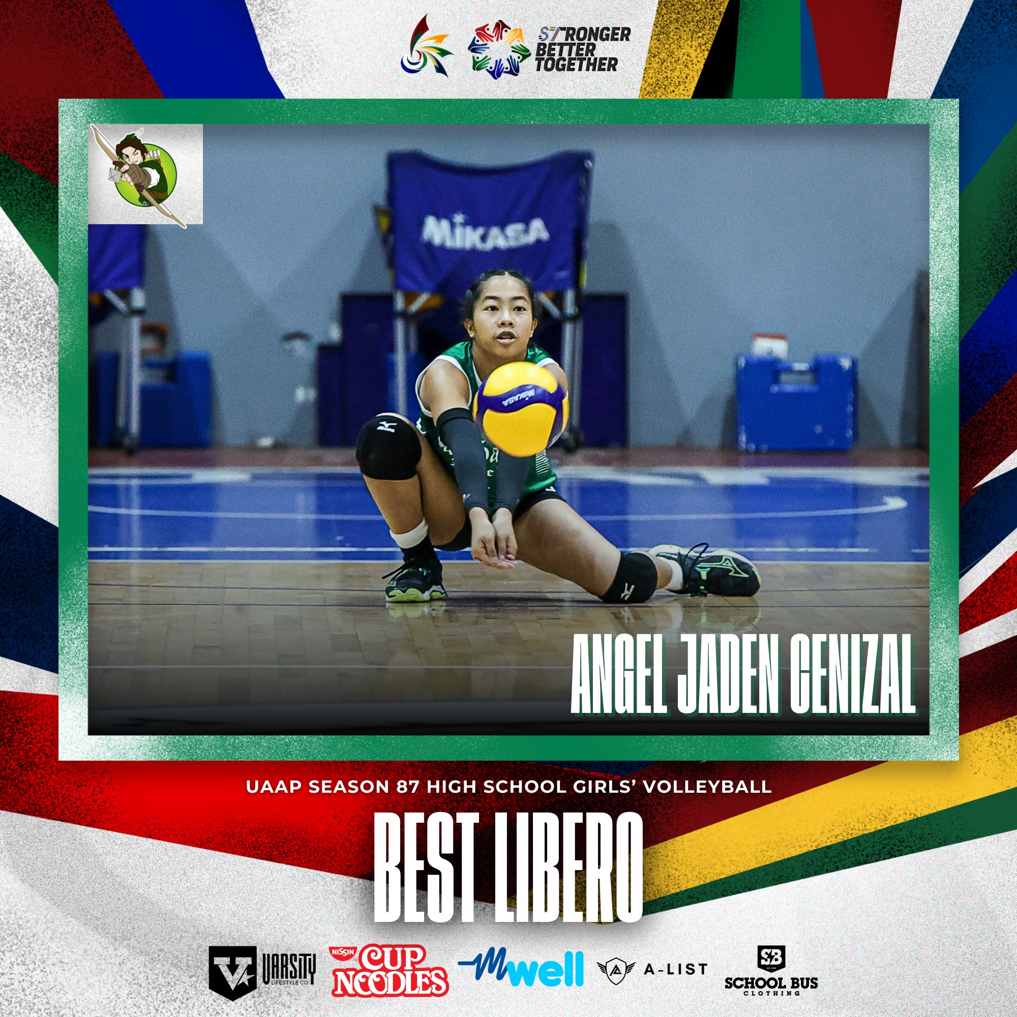 Angel Cenizal (DLSZ 2026) Shines as WNCAA MVP and UAAP Best Libero – De ...