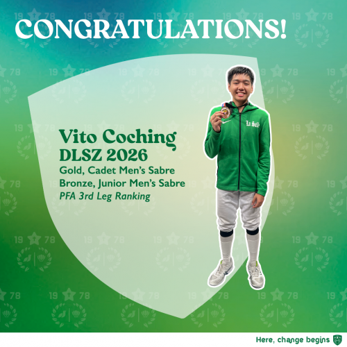 DLSZ FENCING TEAM SECURES PODIUM FINISHES AT PFA 3RD LEG RANKING - De ...